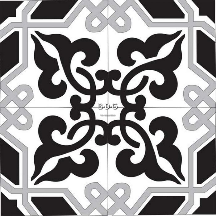 Patterned Squares Multi – BDG Tile San Diego